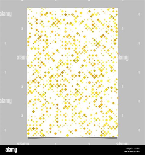 Yellow Abstract Diagonal Square Pattern Background Brochure Template Stock Vector Image And Art