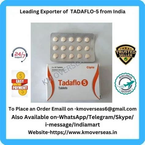 Tadaflo 5 Mg At Rs 85 Stripe Tadalafil Tablets In Nagpur ID