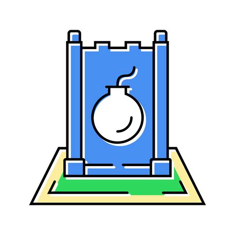 Stratego Board Game Color Icon Vector Illustration 35275052 Vector Art