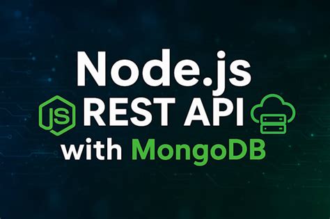 Build Rest Api With Node Js And Mongodb By Muratnecefov Fiverr