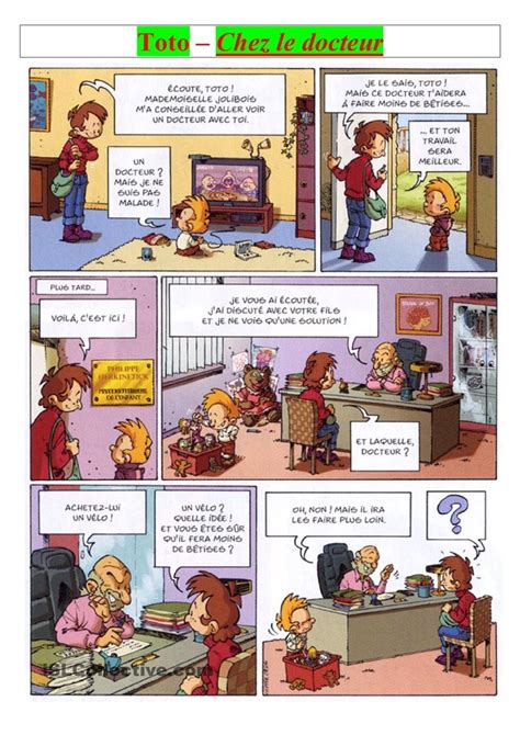 Planche Bd Didactisée Petites Histoires Pour Enfants Lecture Cm2