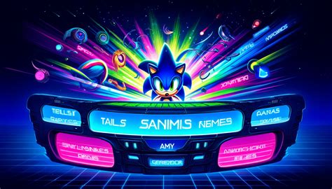 Sonic Name Generator Make It Super Easy