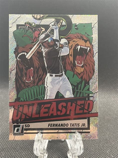 2021 Panini Donruss UNL15 Fernando Tatis Jr Silver Rapture Unleashed