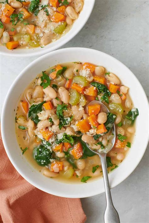 Mediterranean White Bean Soup Vegan Nancy Amoroso Copy Me That