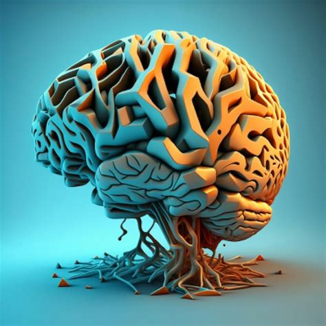 Premium Ai Image 3d Brain