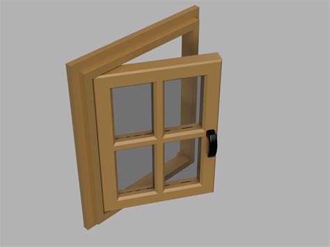 3D File 1 12 Miniature Functional Single Window Style 3 Multi Color And