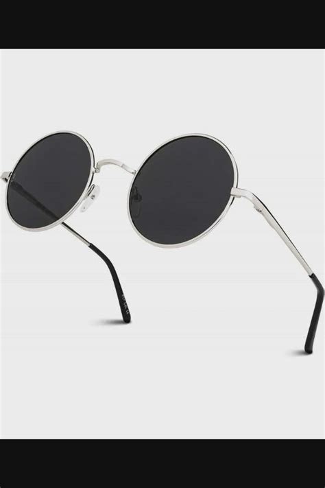 Retro John Lennon Sunglasses For Men Women Polarized Hippie Round