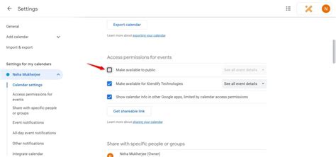 How To Share Google Calendar Access Simple Calendar