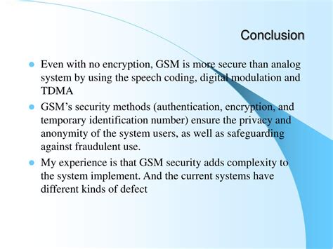 Ppt Gsm Security And Encryption Powerpoint Presentation Free
