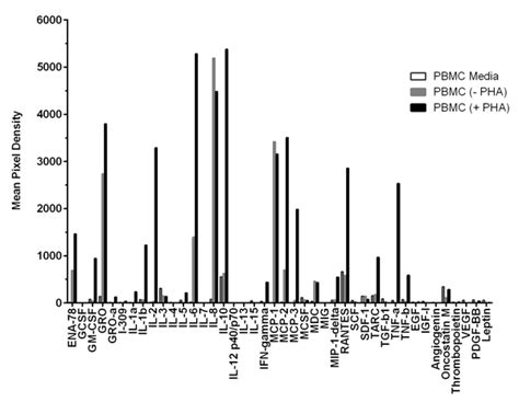 Cytokine Array Human Cytokine Antibody Array Membrane 42 Targets