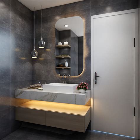 Bathroom Wall Tiles Design With A Matte Finish Livspace