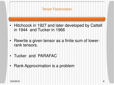 Sparse Tensors Decomposition Software Ppt Download