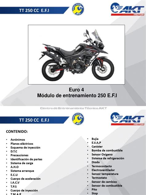 Sistema De Inyeccion Tt 250 E Iv Pdf Pdf Resistor Inyección De Combustible