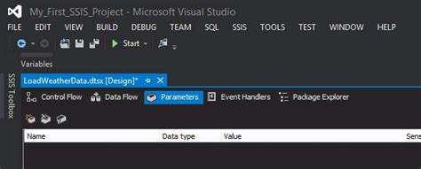 An Overview Of Ssis Parameters Level 15 Of The Stairway To Integration Services Sqlservercentral