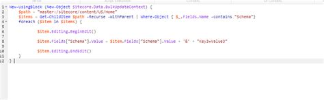 Set Value For A Sitecore Name Value Field Using Powershell Sitecore