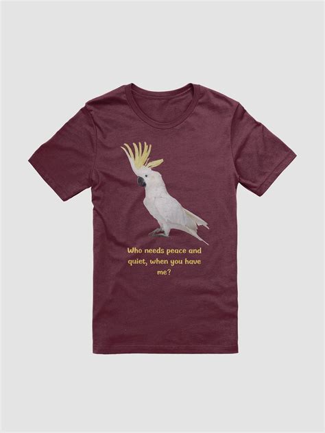 Crested Cockatoo T Shirt Kahu Peak
