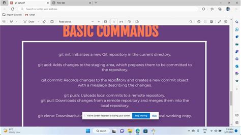 Git Basic Commands Basic Interview Question On Git Youtube