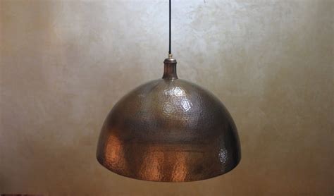 Handmade Oxidized Copper Dome Pendant Ceiling Light Antique Dome Light