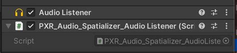 1 Pico Spatial Audio Renderer — Pico Spatial Audio Renderer V100