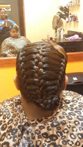 Triple Inverted Braid Inverted Braid Hair Braids