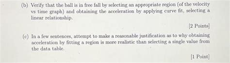 Solved Need Help Answering Part Ab And C Based On The Graph