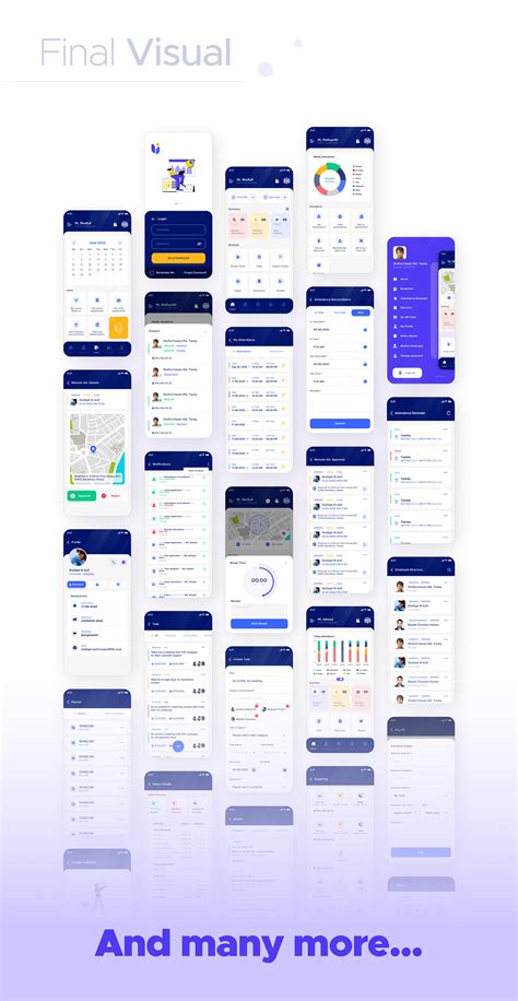 Hr Management App Uiux Behance
