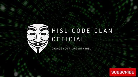 Hisl Code Clan Official Intro Hisl Official Youtube