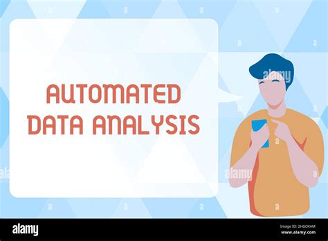 Text Sign Showing Automated Data Analysis Business Showcase Artificial