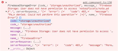 Javascript Como Resolver O Erro Code Storage Unauthorized