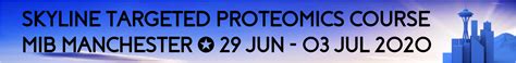 Skyline Targeted Proteomics Course Bmss