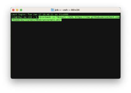 Comment désinstaller Homebrew sur Mac 2 méthodes MacPlanete