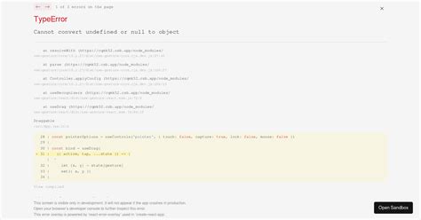 Gesture Drag Codesandbox