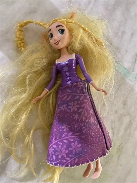 Rapunzel Doll With Pascal And Bed Pretend Play Hobbies And Toys Toys And Games On Carousell