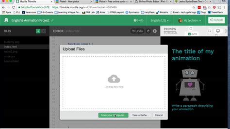 animate sprite sheet with css in thimble youtube