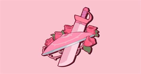 Rose Sword And Shield Steven Universe Sticker Teepublic