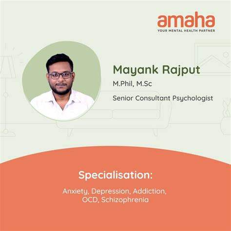 Mayank Rajput On Linkedin Amaha Mentalhealth