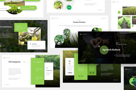 Agritech Agriculture Powerpoint Template Behance