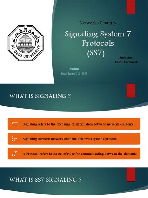 Signaling System 7 Protocols Ss7 Networks Security Pdf Computers