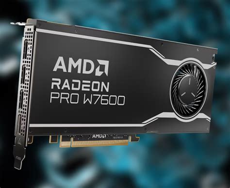 AMD Expands RDNA 3 Radeon Pro GPU Lineup With W7600 & W7500 8 GB ...