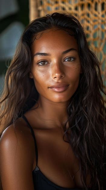 Very Tall Woman Stunningly Beautiful Supermodel With Stunning Eyes Smiling Sony A7r Iv Fe 35mm