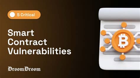 🛡️ Top 5 Smart Contract Vulnerabilities And How To Fix Them