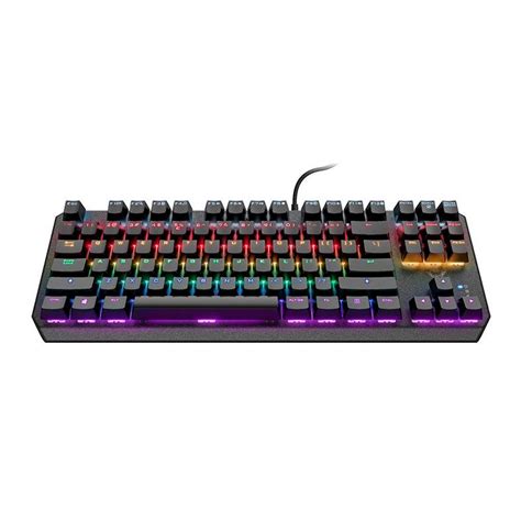 Teclado Mecanico Gamer Trust GXT 834 Callaz Led Rainbow ABNT2