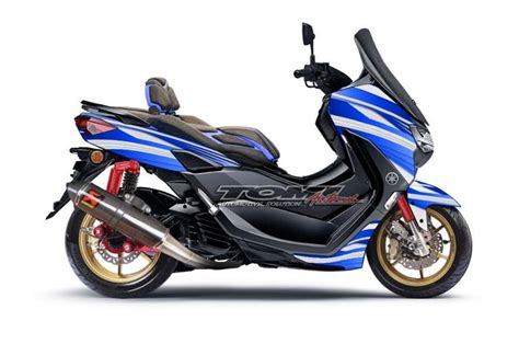 Silakan Pilih Ini Tiga Modifikasi Virtual Yamaha All New NMAX 155