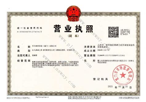 公司介绍 晋大纳米科技 厦门有限公司