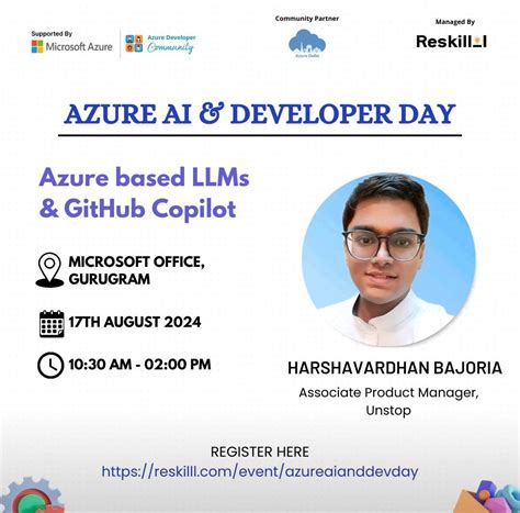 harshavardhan bajoria on linkedin azure azureai developerday innovation technology ai