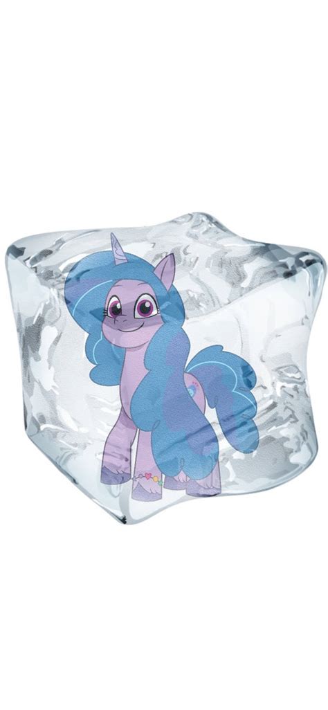 Izzy Moonbow Frozen In A Block Of Ice By Matthew200432 On Deviantart