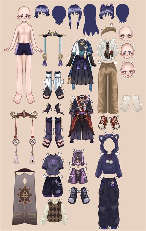 бумажная кукла Странник Бумажные куклы Куклы Винтажные бумажные куклы