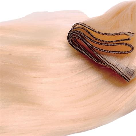 Dg Nylon Wig Weft Hollywood Blonde N1755a 30wx20l Doll Hair Doll