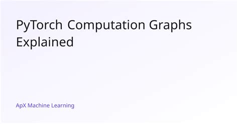 Pytorch Computation Graphs Explained