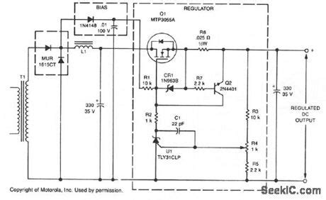 LOW COST LOW DROPOUT LINEAR REGULATOR Basic Circuit Circuit Diagram SeekIC Com